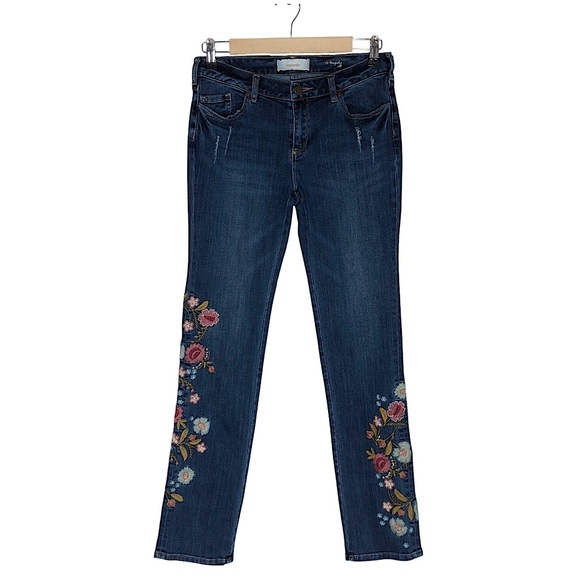 Sundance | Jeans | Sundance Magnolia Cotton Blend Medium Wash Floral ...